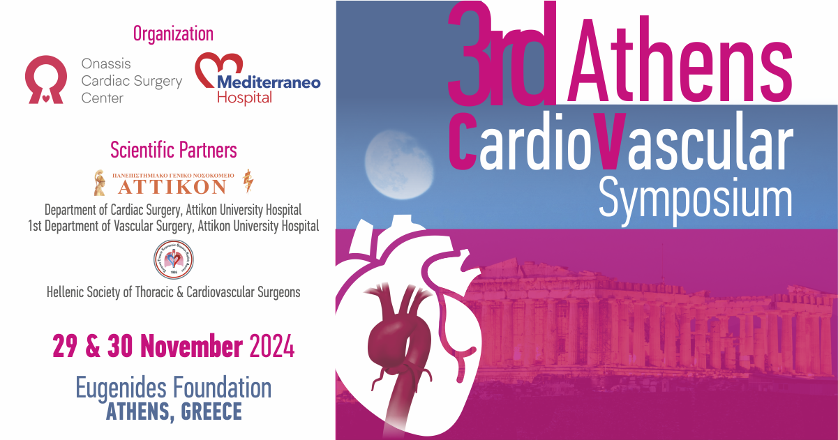 Ολοκληρώθηκαν οι εργασίες του 3oυ Athens Cardiovascular Symposium ...